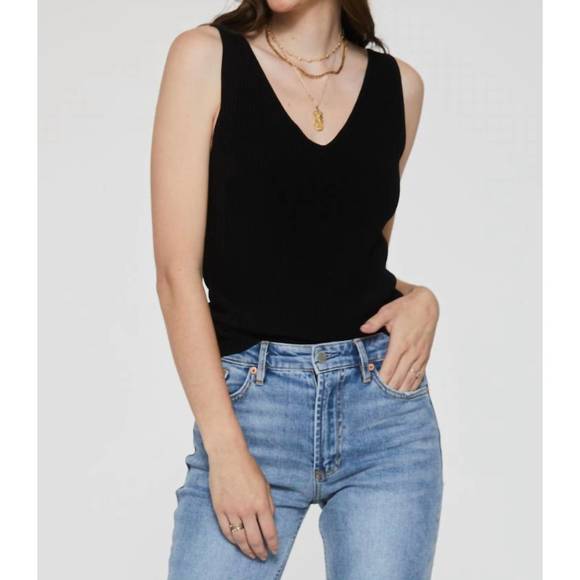 Another Love | Tops | New Another Love Noa Top In Black | Poshmark